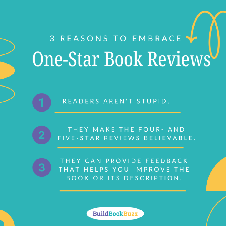 Why authors shouldn't obsess over one-star reviews - Build Book Buzz